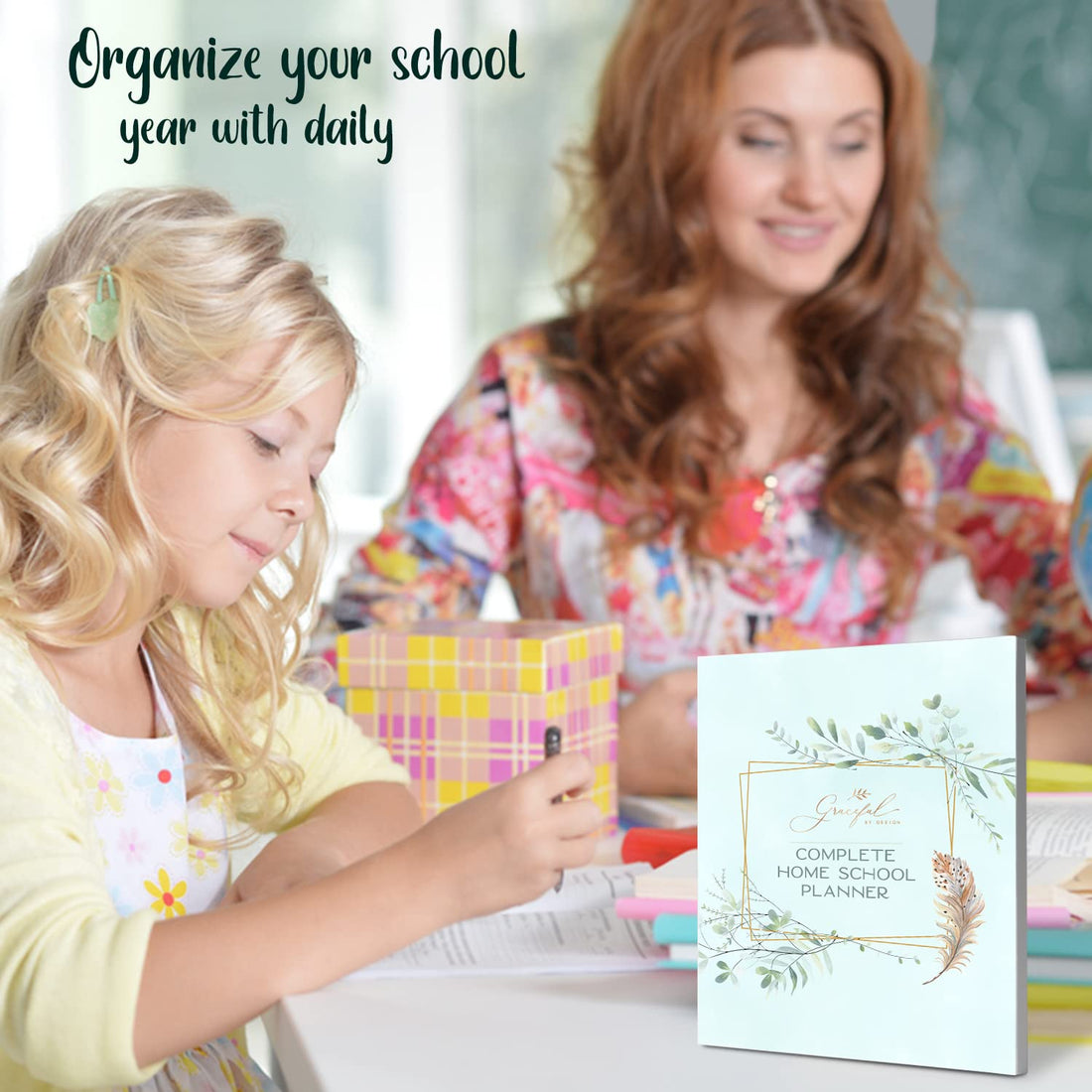 Complete Homeschool Planner: An Undated Daily, Weekly, and Monthly Les ...